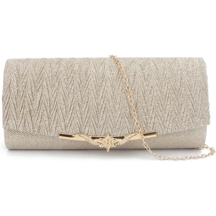Pochettes Et Clutches Pour Femmes Pailleté Pochette De Soirée Sac À ...