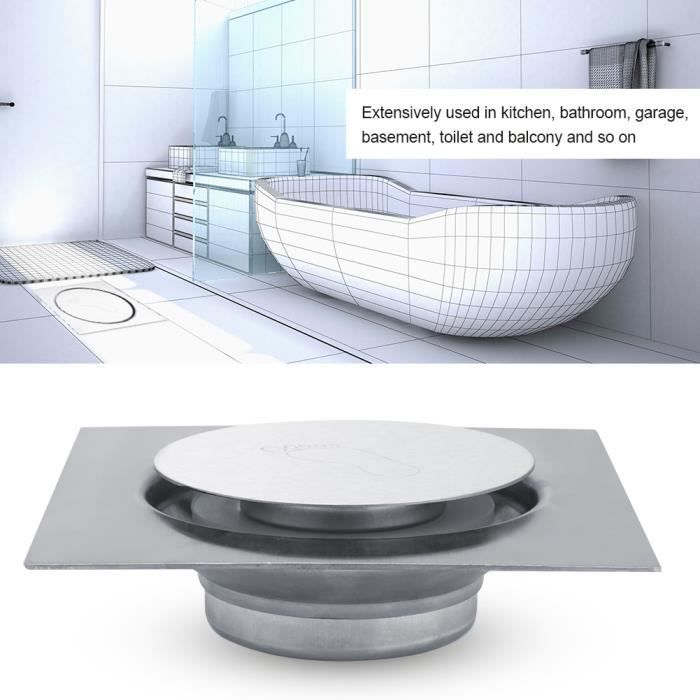 Siphon de sol de salle de bain Siphon de sol de type rebond à pédale en ...