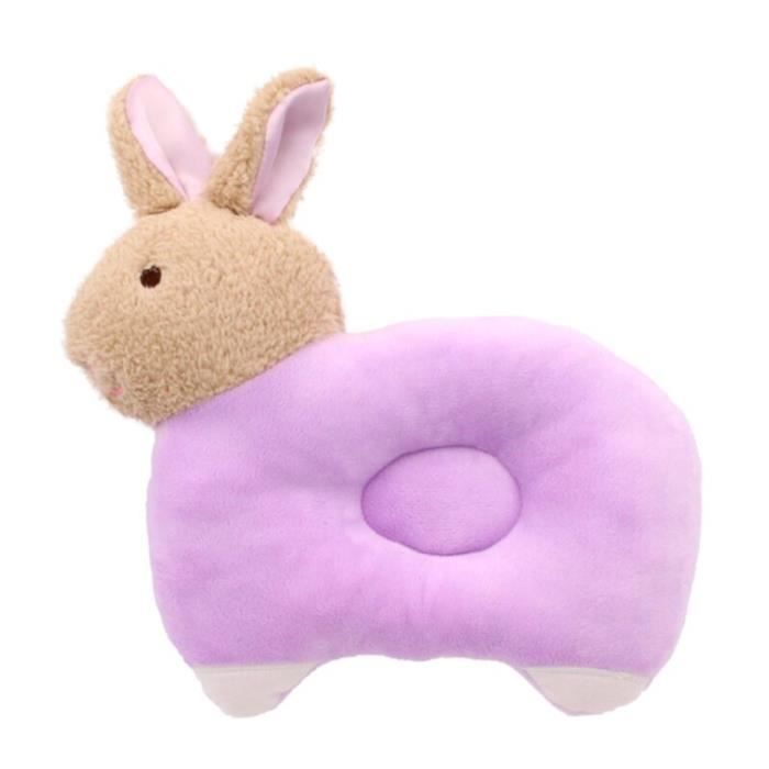 Oreiller de tête de dessin animé pour bébé oreiller de couchage en ...