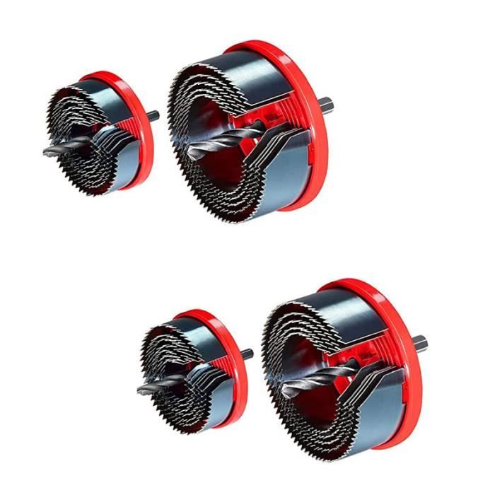 Scie cloches multilames acier HYCHIKA 36 PCS Coffret de Scie Trépan ...