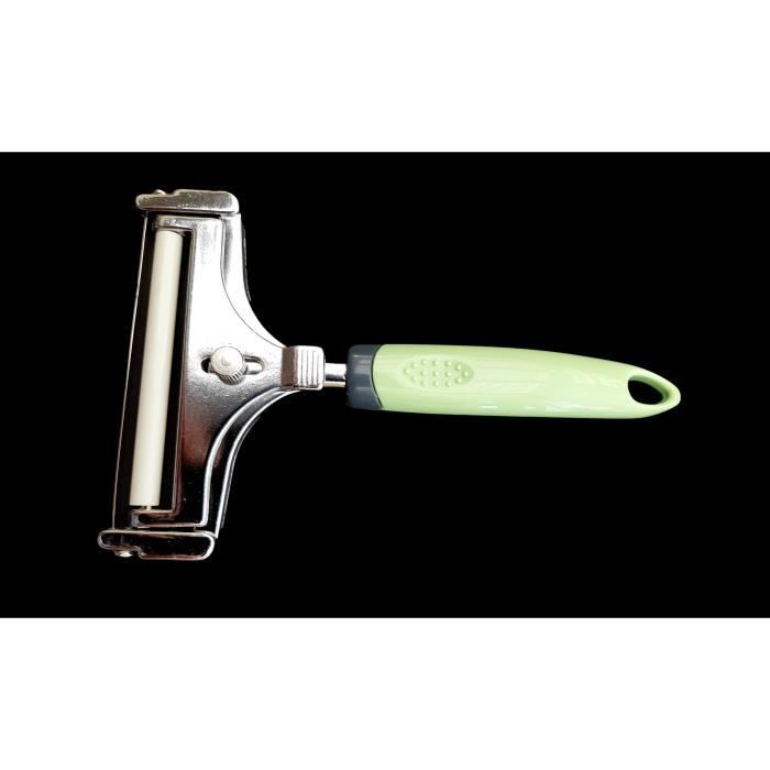 Tranche Fromage & Raclette - en Inox et Bois (Taille: 19 cm x 12 cm ...