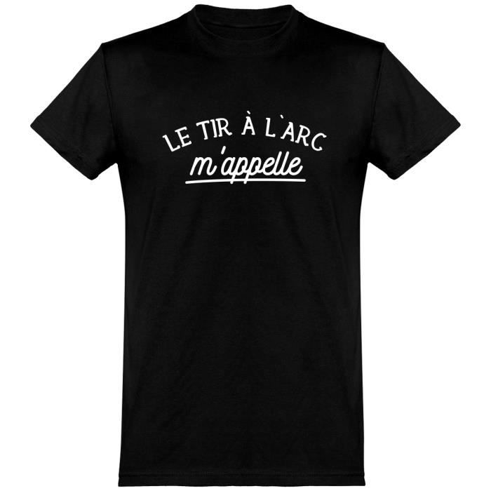 Tee-shirt homme humoristique - Otshirt - Le tir à l'arc m'appelle ...