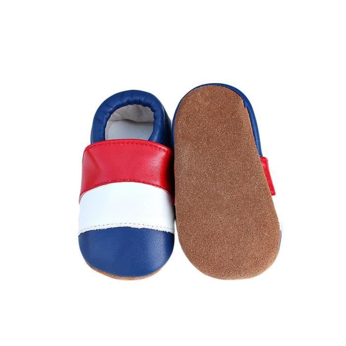 Pantoufles en Cuir, Chaussures rampantes, Pantoufles pour bébés en Cuir ...