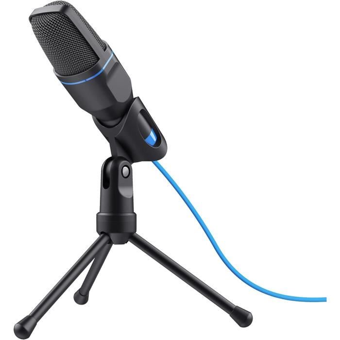 Mico Microphone Pc À Condensateur, Micro De Studio Usb, Pour Ordinateur ...