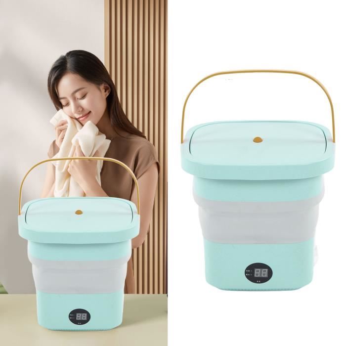 TMISHION machine à laver pliable Mini laveuse à seau portable 6L ...