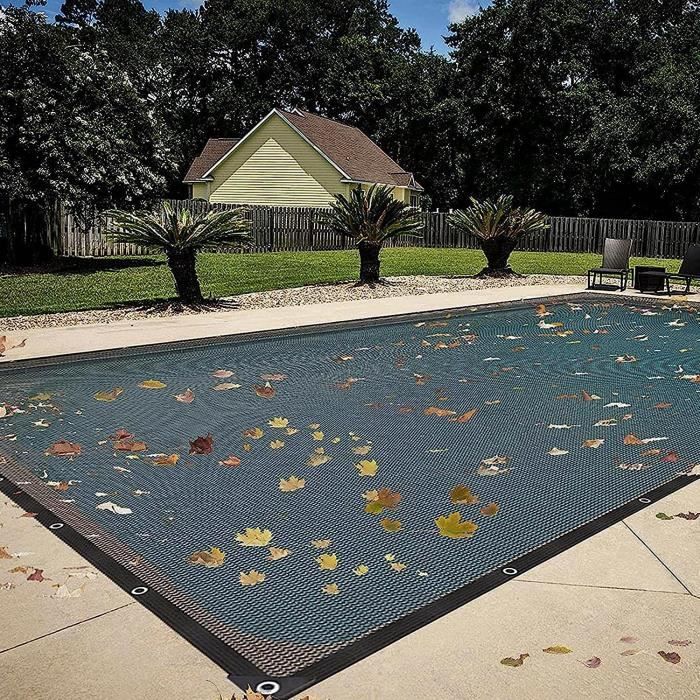 Filet De Protection Piscine Pour Piscine Rectangulaire 5 X 10 M ...