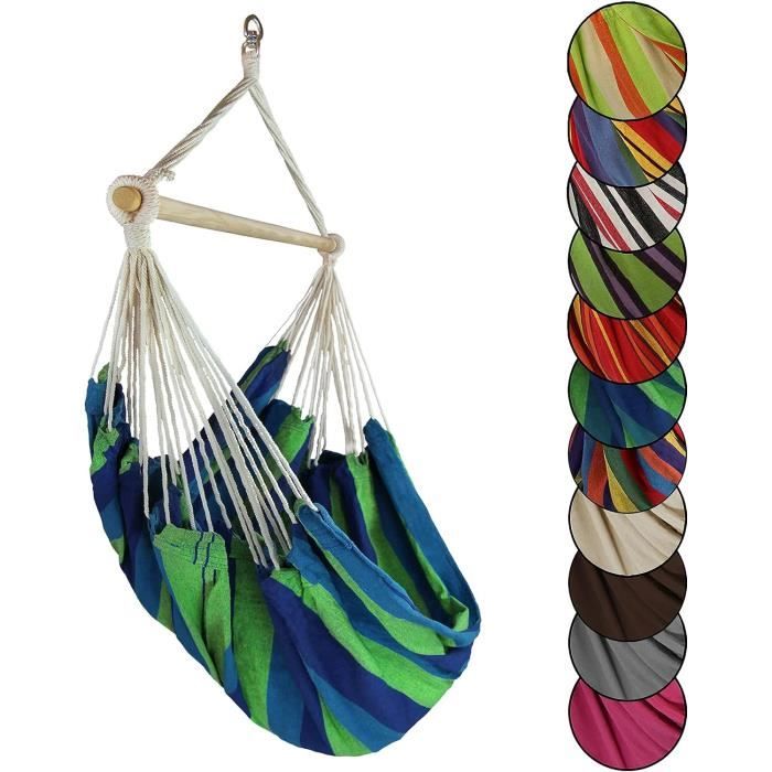 Hamac Chaise Siege Suspendu Fauteuil Suspendu - TRAHOO - Île Maurice ...