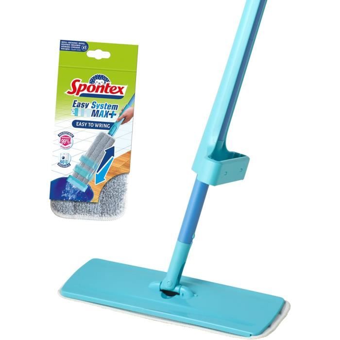 Balai Plat Easy System Max+ Essorage Intégré[J254] - Cdiscount Maison