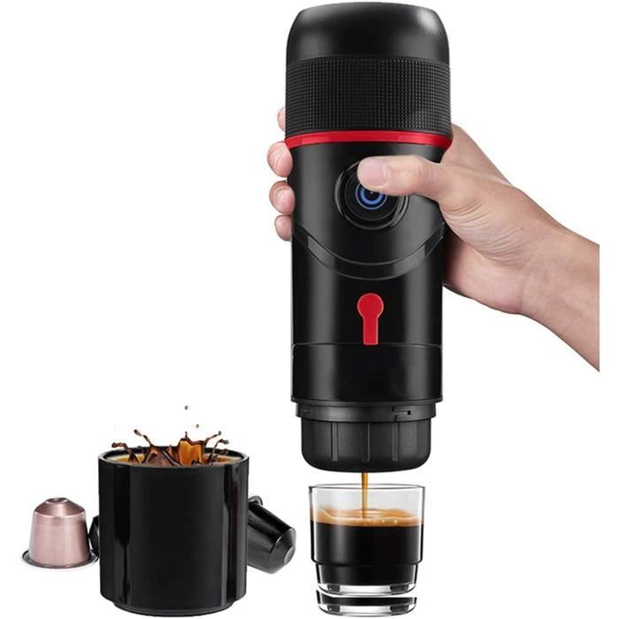 Cafetière De Voyage Machine À Café Portable Maison Voiture Double Usage ...