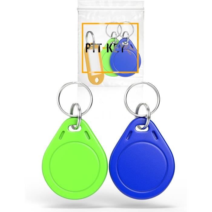 Lot De 2 Badges Rfid 13.56Mhz | Programmable Mct Sur Smartphone Android ...