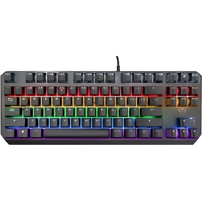 Trust Gaming GXT 834 Callaz Clavier Mécanique TKL, Layout AZERTY, Commutateurs Outemu Mécaniques ...