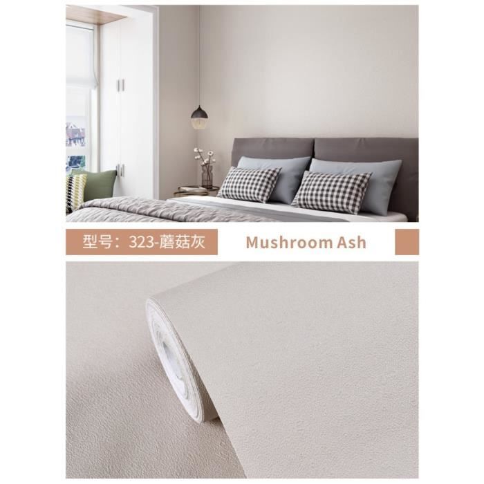 Papier peint,Mushroom Ash-60 x 40 cm--Papier peint couleur Morandi pour ...