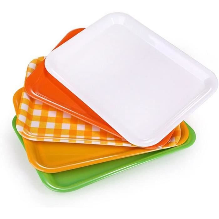 Plateau de Self-Service Déjeuner Rectangulaire Pour Restauration Rapide ...