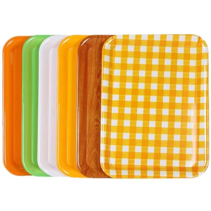 Plateau de Self-Service Déjeuner Rectangulaire Pour Restauration Rapide ...