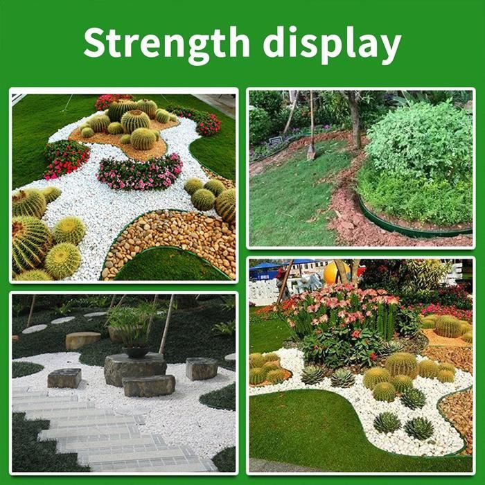 Bordure de Jardin Verte | Bordure de pelouse et Bordure de Paysage ...