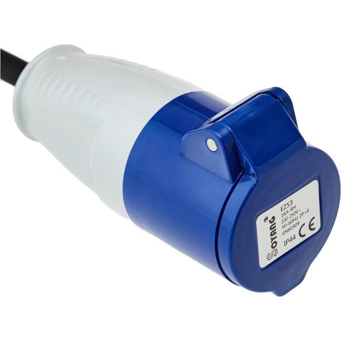 Eceec 40 Cm Adaptor Cable Schuko Plug To Cee Socket & Zenitech ...