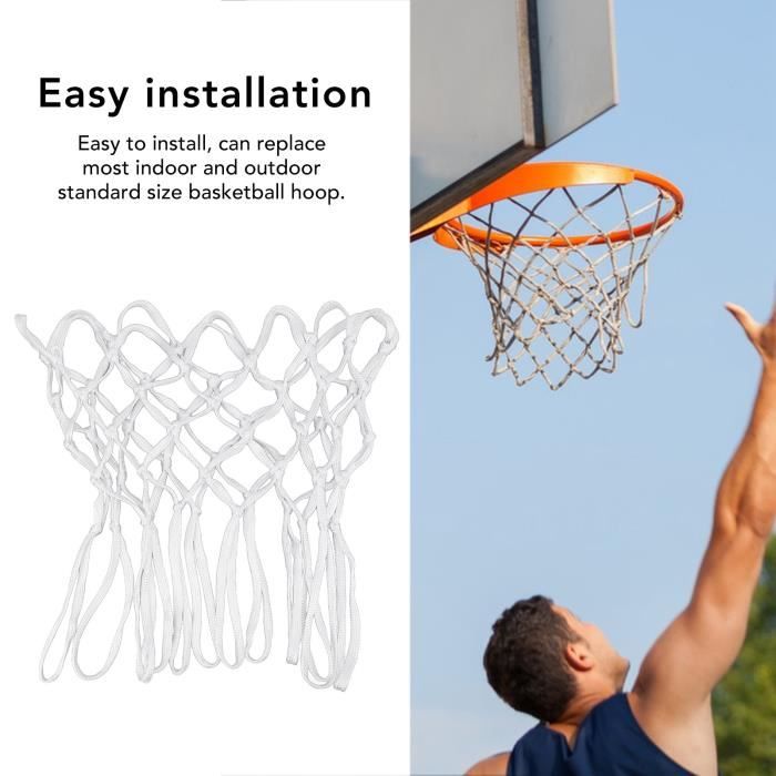 YOSOO Nouveau-Nylon Remplacement Filet de Basketball Universel Robuste ...