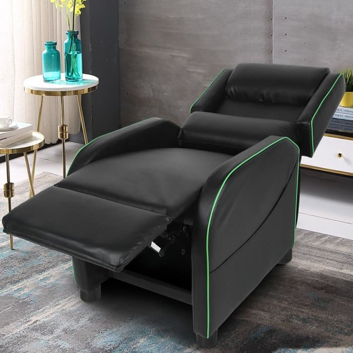 Chaise canapé simple - Minifinker - sièges home cinéma - PU - 103 ...
