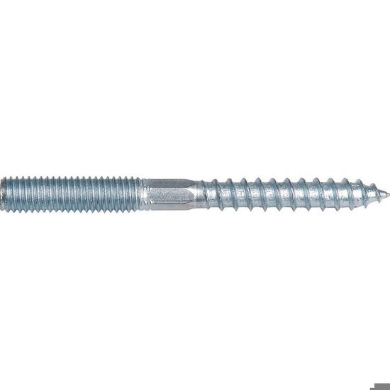 Goujon double filet Ø 10 x 120 mm - Fischer - Gris - Acier - Résistant à la corrosion ...