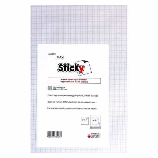 Note adhesive Alevar - 3806 - feuilles autocollants repositionnables ...