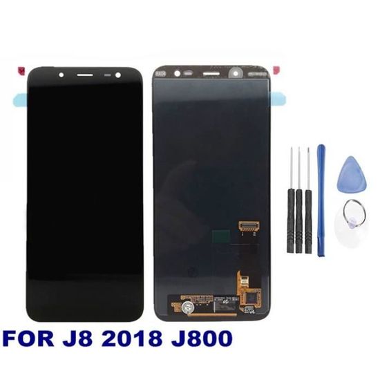 Pour Samsung Galaxy J8 2018-J800-Vitre tactile Ecran LCD complet ...