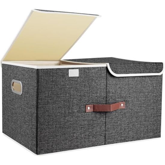 Extra Grande Boîte De Rangement Avec Couvercles À Compartiments ...
