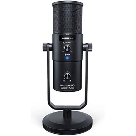 M-AUDIO UBER MIC Microphone USB à Condensateur pour Gaming, Streaming ...