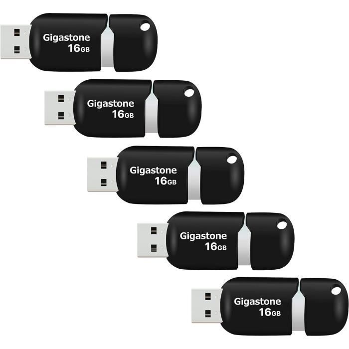 Lot de 5 Clé USB 16 Go, V10 Série, Clé Rétractable pour PC Ordinateur ...