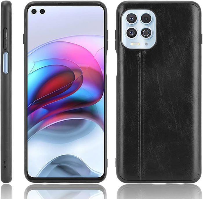 Étui de Protection en PC Cuir Anti-Chute pour Motorola Moto G100 ...