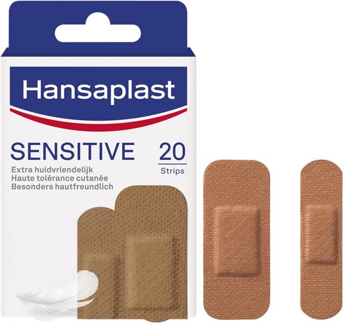 Sensitive Pansements hypoallergéniques peaux métisses (1 x 20 pces ...