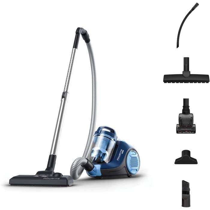 Power Cyclonic Aspirateur sans sac,Puissance 900 W max,Compact,Haute ...