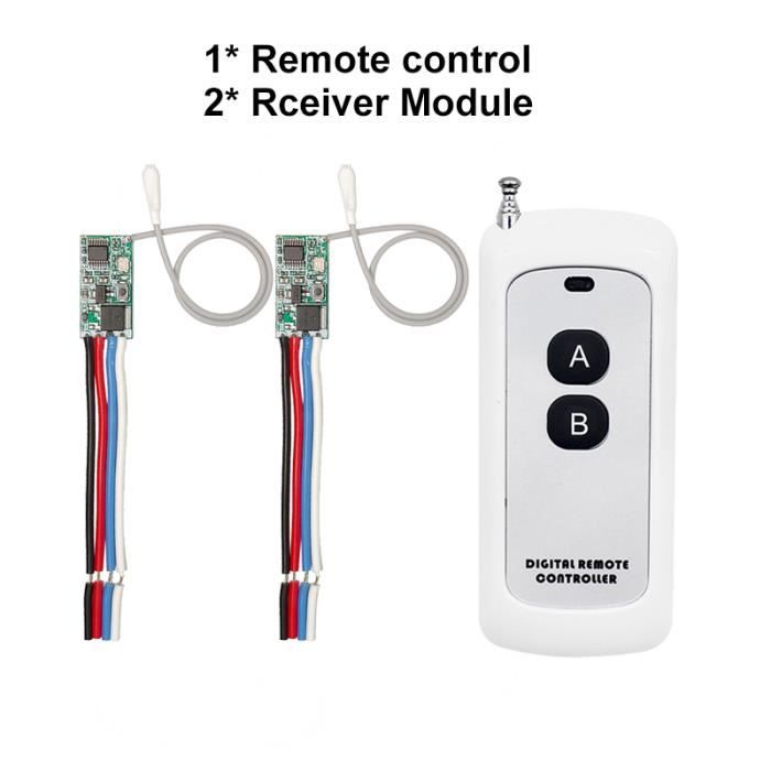 1TKT 2QA - télécommande sans fil RF 433MHz DC6V-30V, Module récepteur ...