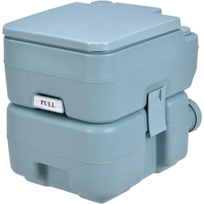 DREAMADE Siège de Toilettes WC Chimique Toilettes d’Appoint Mobile ...