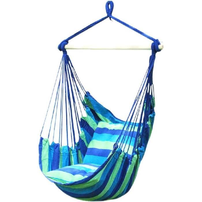 Hamac Chaise Jardin Balançoire Siège Fauteuil, Fauteuil Suspendu A ...