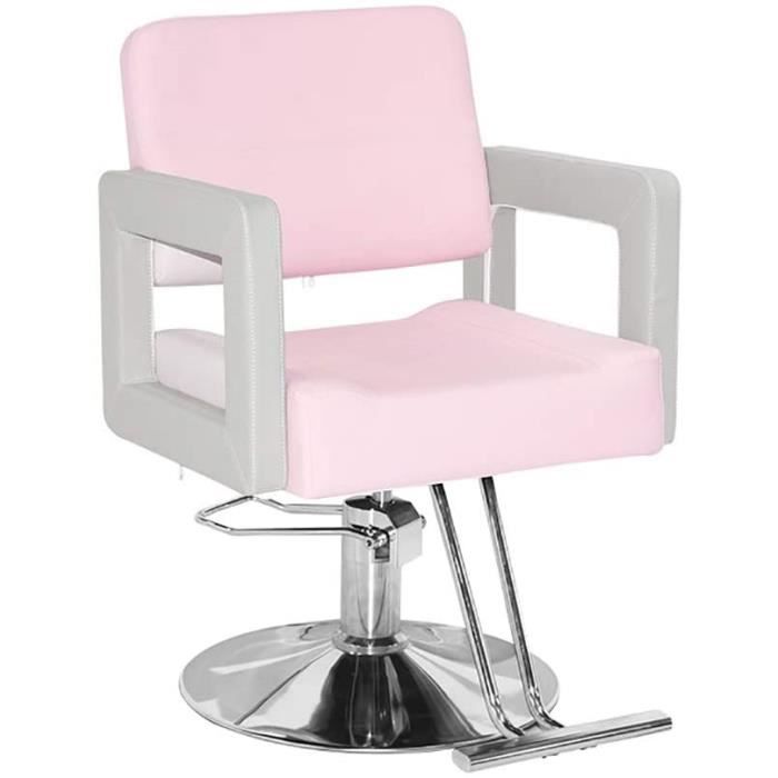 JBY Fauteuil Chaise de Coiffeur Coiffure Pivotant Salon Professionnel ...