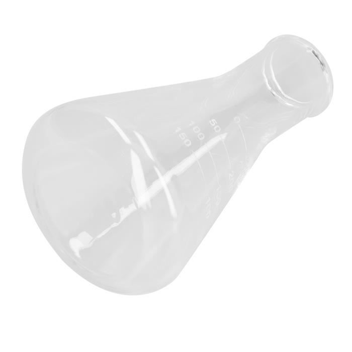 EJ.life Fiole Erlenmeyer à col étroit Fiole Erlenmeyer Bouche Étroite ...