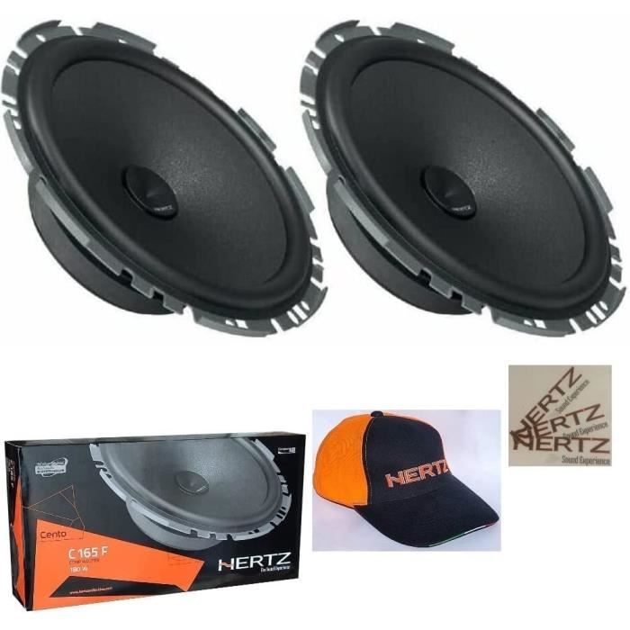 2 WOOFER HERTZ CENTO C165F C 165 F 16,5 cm diamètre 6,5" 70 watt rms 180 watt max 4 ohm 93 db ...