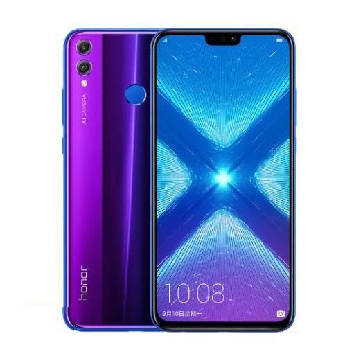 Honor 8X Bleuviolet 64G débloqué (JSN-AL00A) Duable SIM AndroidO ...