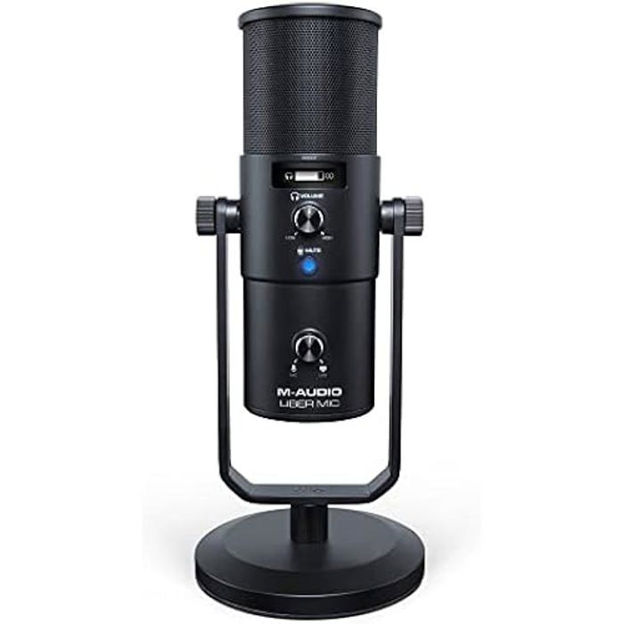 M-AUDIO UBER MIC Microphone USB à Condensateur pour Gaming, Streaming ...