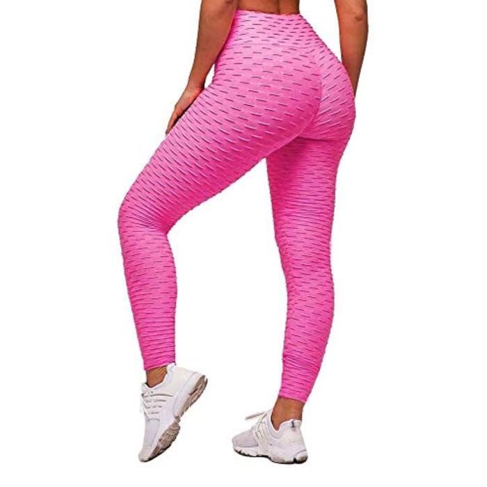 Jeans Legging Gaufré En Nid Dabeille Froncé Bout à Bout Pantalon De