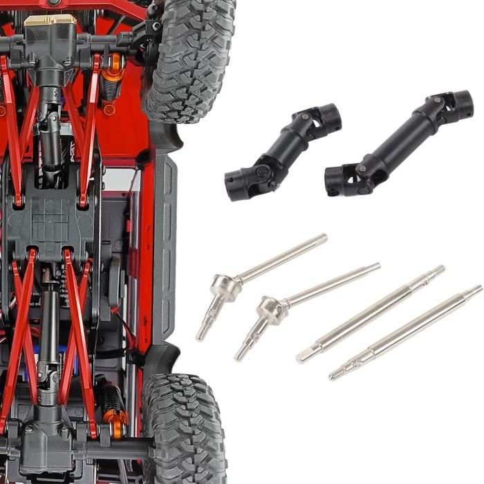 Mxzzand RC Car CVD Set Ensemble CVD avant arrière de voiture RC avec ...