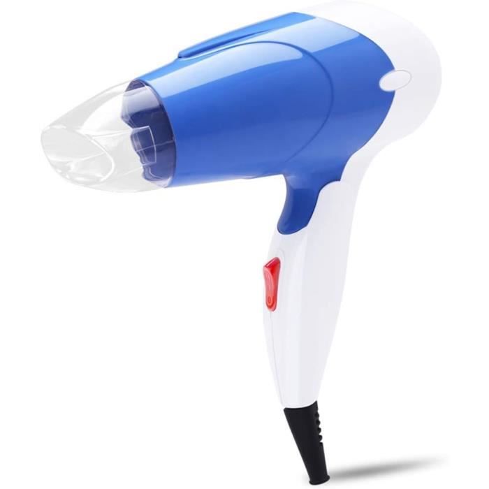 Mini Sèche Cheveux Professionnel 1000W, Sèche-Cheveux de Voyage Pliant ...