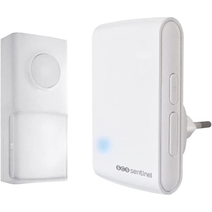SCS Sentinel - CSF0078 - Carillon sans Fil sans Pile Enfichable ...