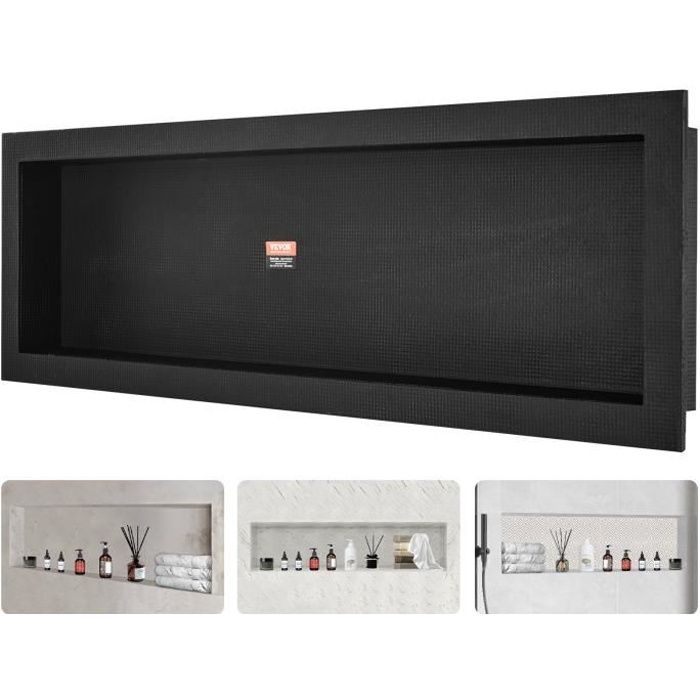 Niche Douche Encastrable - VEVOR - Niche Douche Encastrer Mur 40 ...
