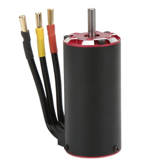 VINGVO 2000KV Brushless Motor, 4 Pole Brushless Sensor Motor Aluminum ...