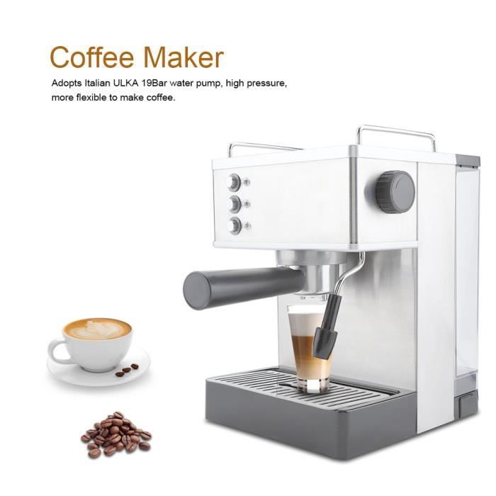 Vvikizy Cafetière Machine à café expresso en acier inoxydable, haute ...
