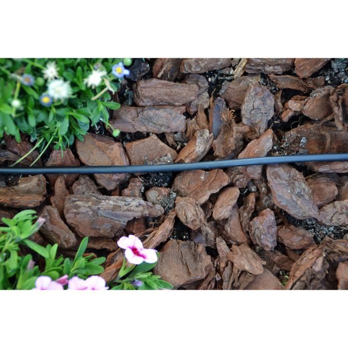 Tuyau Micro Conduit Jardibric Ø 4 x 6 mm - Débit 1.6 Bars (50m ...