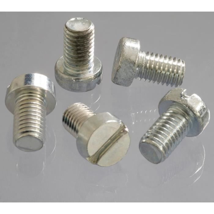 C60237 - Lot De 5 Vis À Métaux À Tête Cylindrique M10X16 Mm À Empreinte ...
