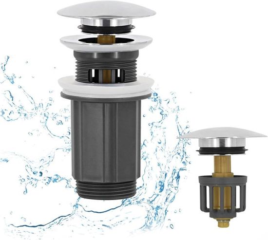 Universelle Bonde Avec Trop Plein In Laiton, G1 1/4\U201C Pour Lavabo ...