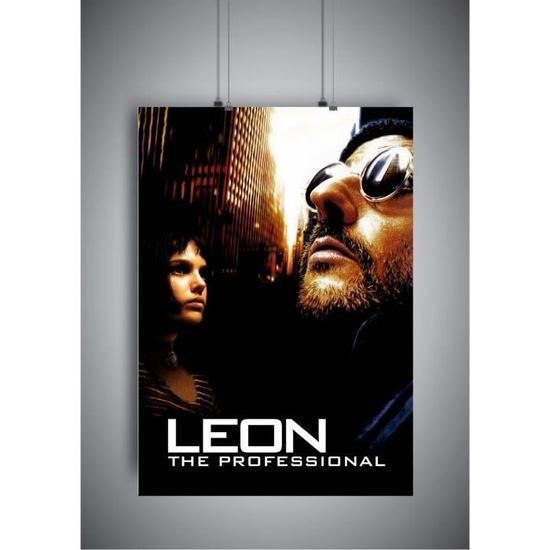 Poster affiche LEON The Professional Classic 90s Movie - A3 (42x29,7cm ...